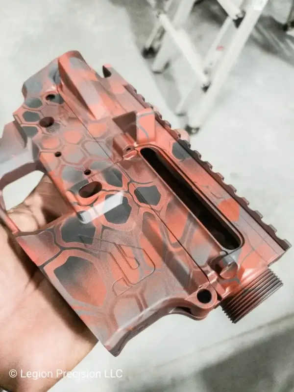Custom AR15/AR10 Cerakote Camo No. 1 | Geometric Patterns | LPWS